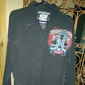 Affliction | Shirts | Affliction Mens Long Sleeve Button Up | Poshmark